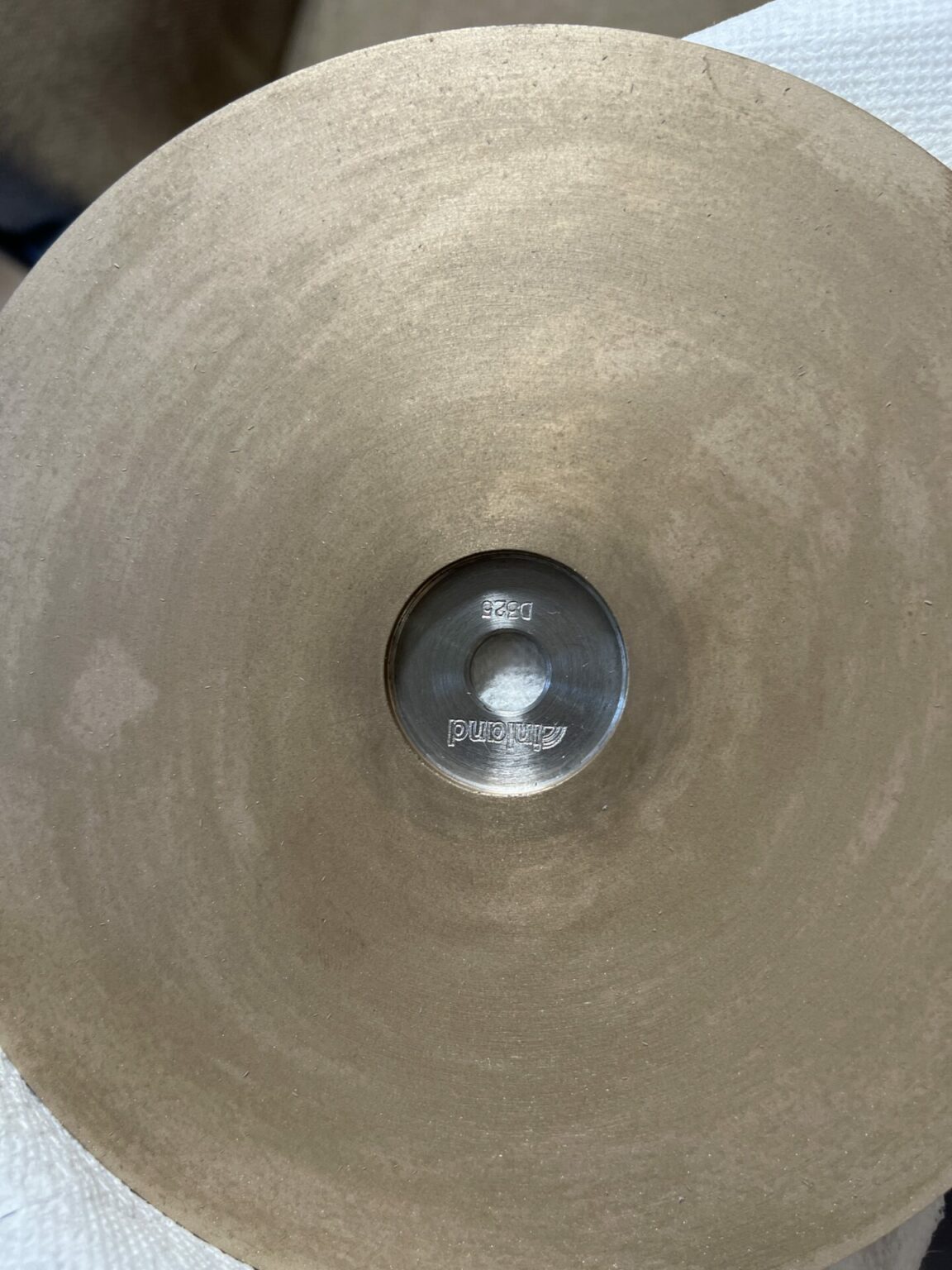 Sintered Faceting lap 8” clockwise 325 grit 1/2” hole - BeadHoliday